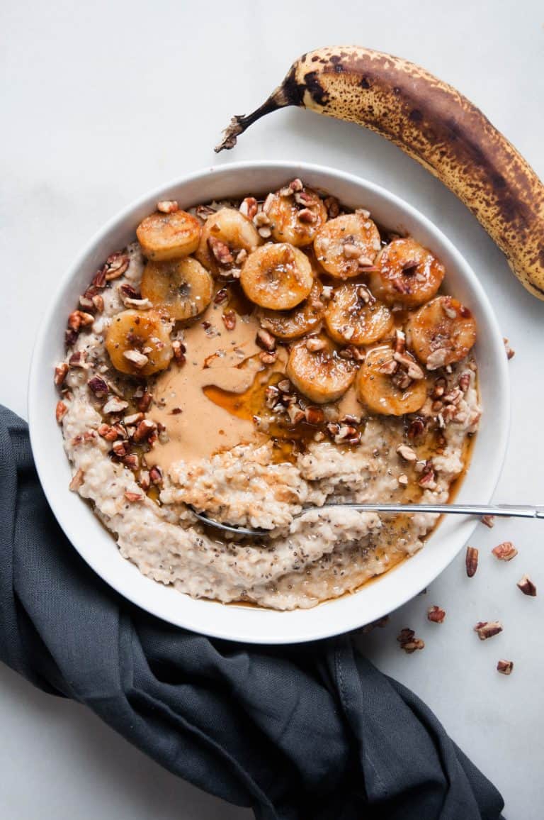 Creamy Steel Cut Oatmeal - Erin Lives Whole