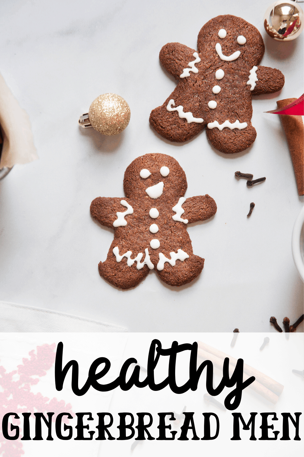 Healthy Gingerbread Men (Gluten-Free) - Erin Lives Whole