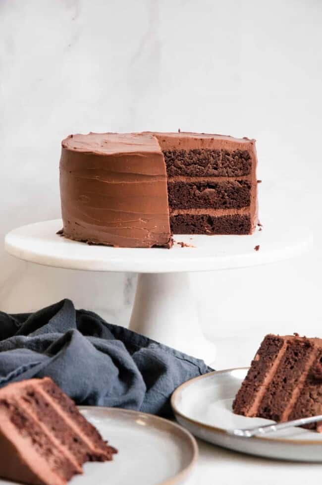 Paleo Chocolate Cake - Erin Lives Whole