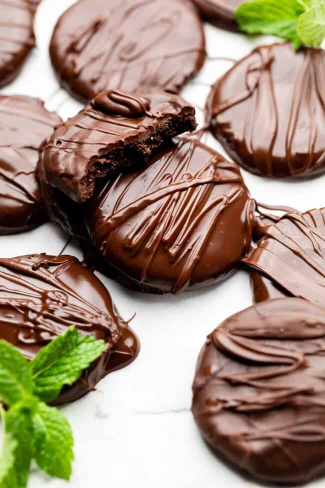 Copycat Healthy Thin Mints - Erin Lives Whole