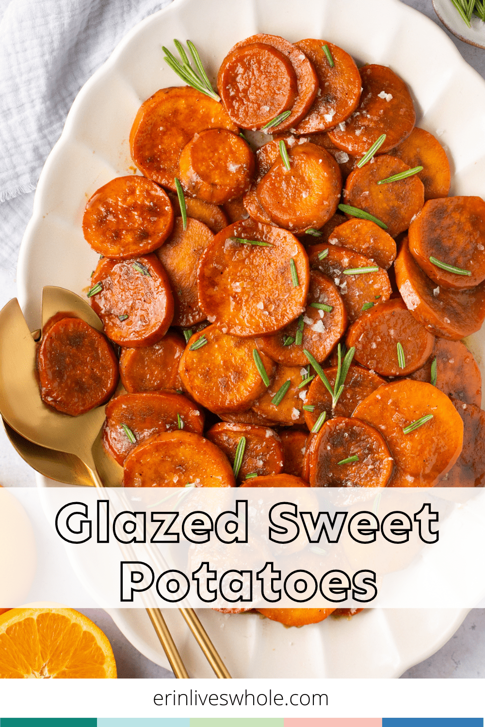 Glazed Sweet Potatoes - Erin Lives Whole