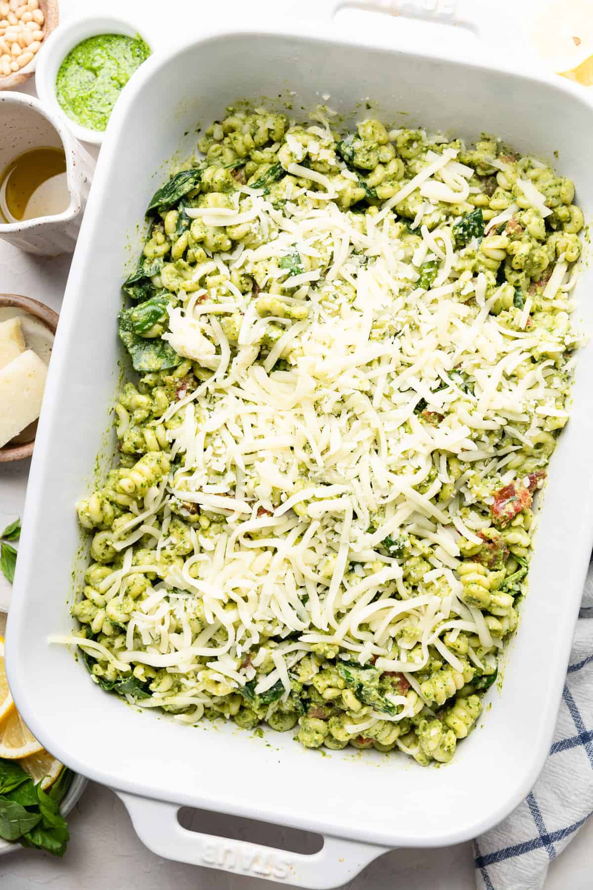 Pesto Baked Pasta Erin Lives Whole