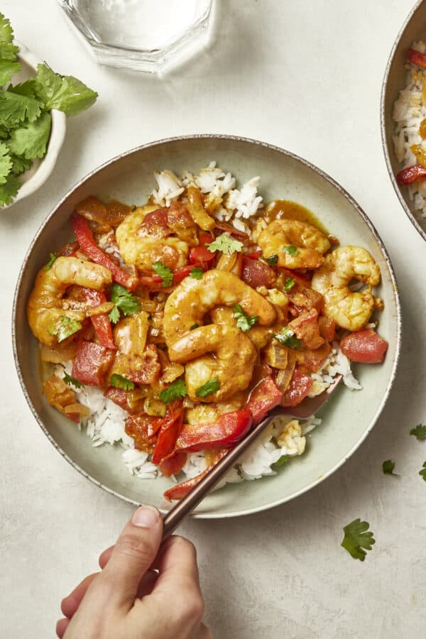 Coconut Curry Shrimp Recipe - Erin Lives Whole