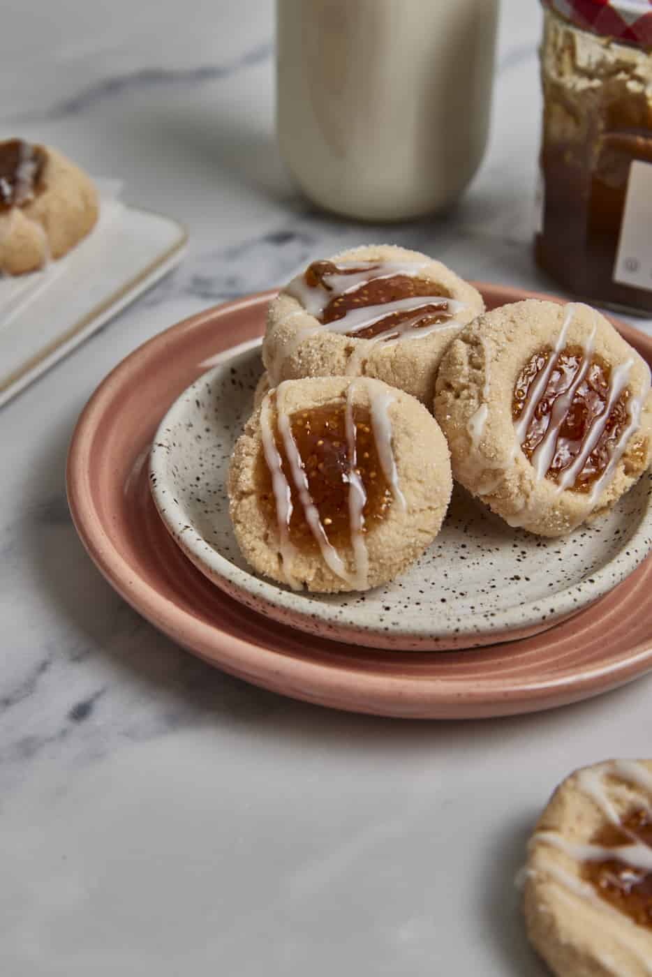 Jelly Thumbprint Cookies Recipe - Erin Lives Whole