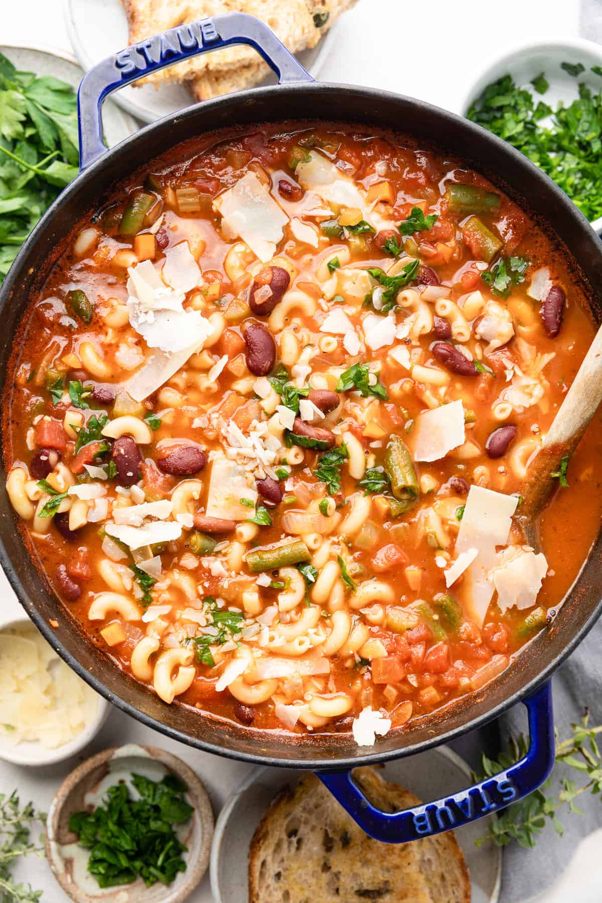 Best Minestrone Soup Recipe - Erin Lives Whole