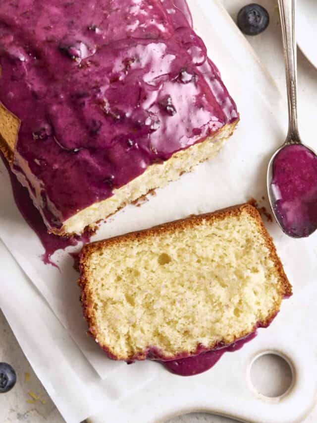 Lemon Blueberry Loaf - Erin Lives Whole