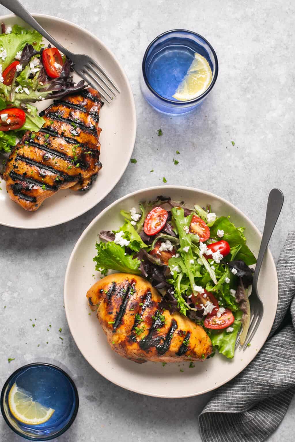 Perfect Grilled Chicken Breasts - Erin Lives Whole