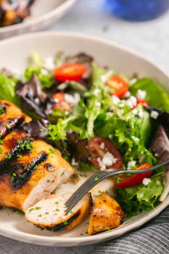 Perfect Grilled Chicken Breasts - Erin Lives Whole