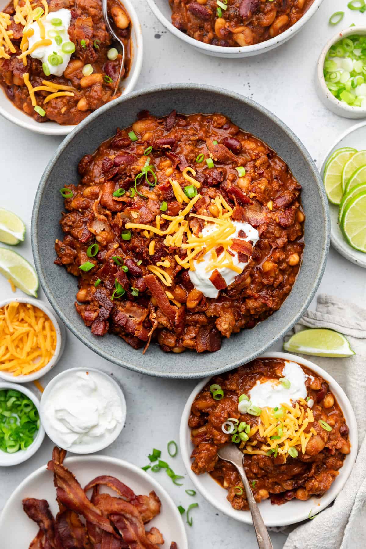 Sweet Italian Sausage Chili - Erin Lives Whole