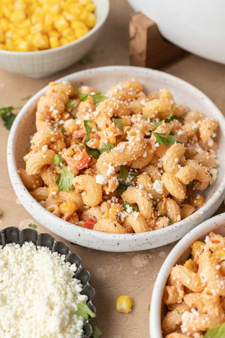 Mexican Street Corn Pasta Salad - Erin Lives Whole