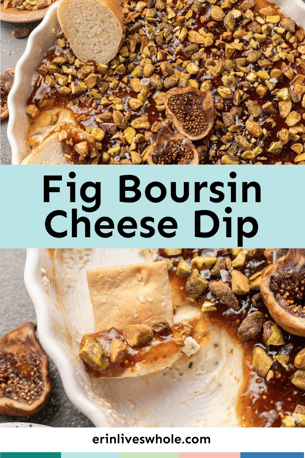 Fig Boursin Dip Recipe - Erin Lives Whole