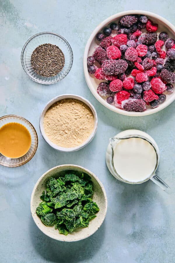 Berry Protein Smoothie - Erin Lives Whole