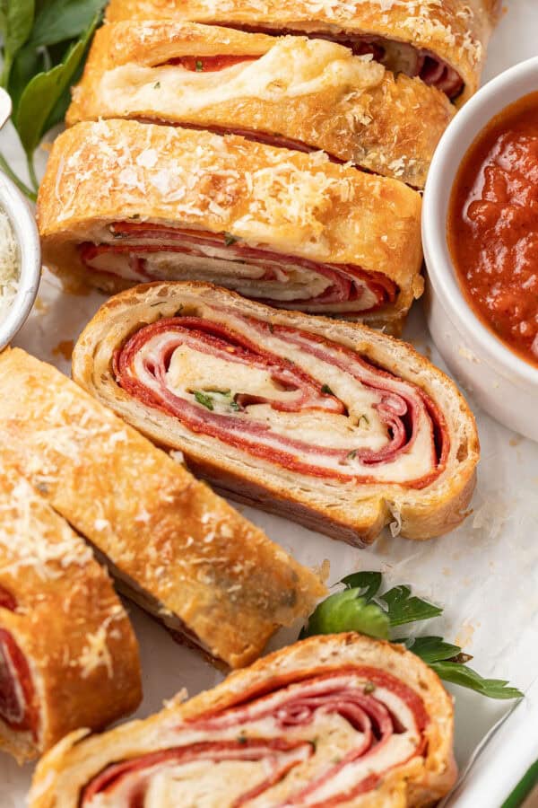 Italian Stromboli Recipe - Erin Lives Whole